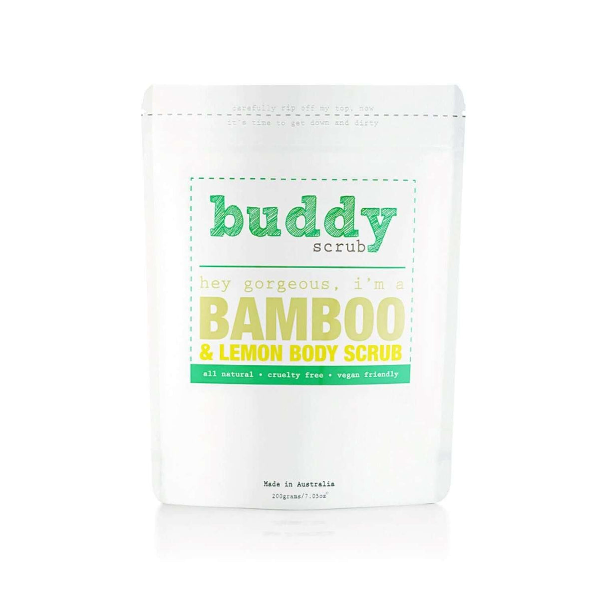 Buddy Scrub Bamboo Natural Body Scrub | Beauty Ethic GCC